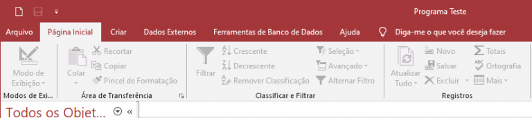 Aprenda como alterar o Ícone e o Título do Access