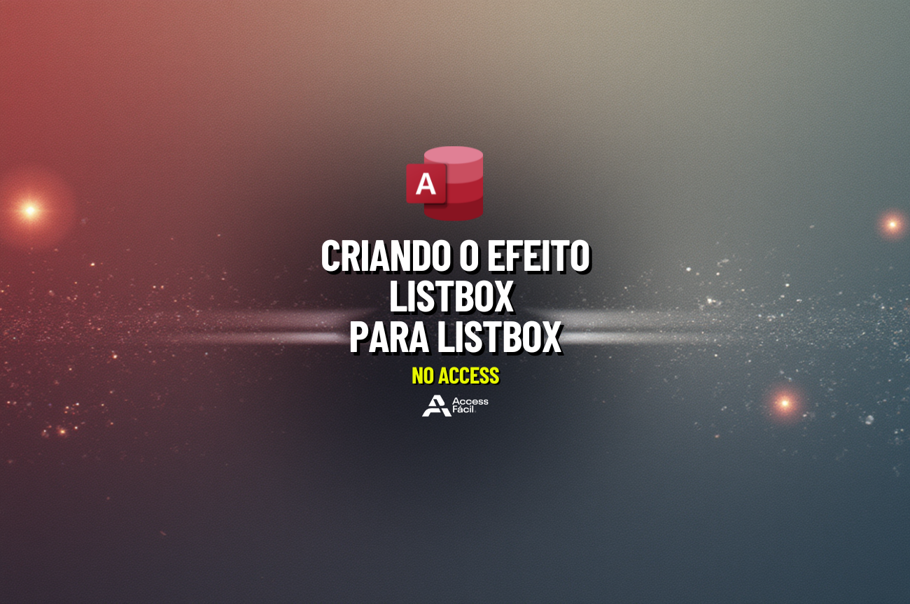 ListBox para ListBox no Access